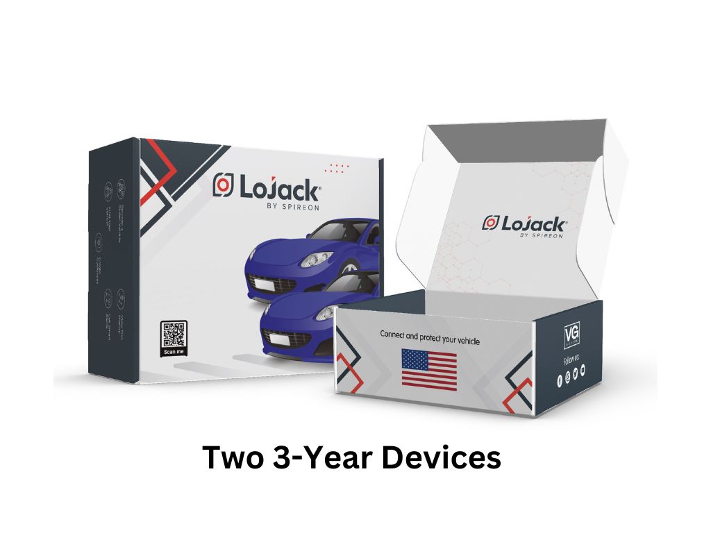 LoJack Bundle: 2 Devices, 3-Year Service + Free Installation
